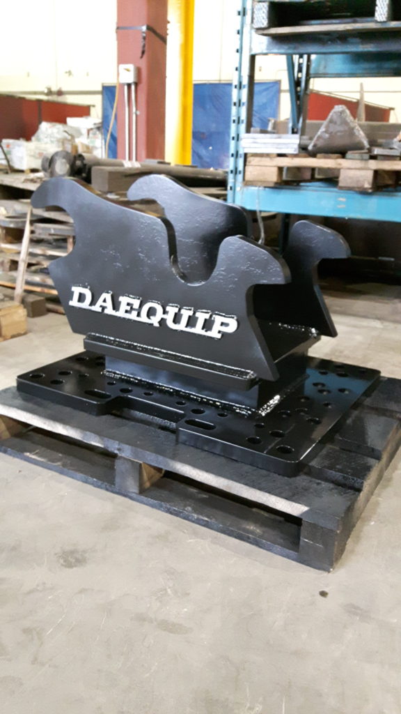 Stepped Adaptor Plate - Excavators and Wheel Loader Attachments