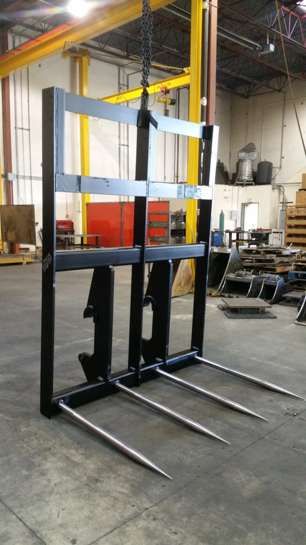 Bale Forks - Excavators and Wheel Loader Attachments