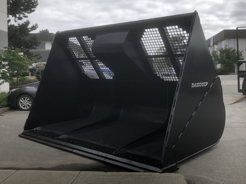 Wood Chip Bucket - Excavators and Wheel Loader Attachments