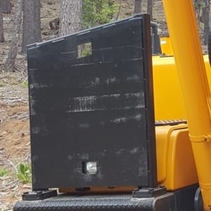Log Deflector - Excavators and Wheel Loader Attachments