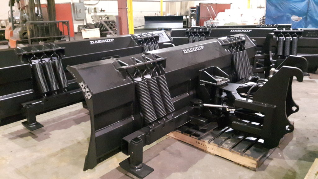 Snow Blades - Excavators and Wheel Loader Attachments