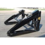 Bale Handling Forks - Excavators and Wheel Loader Attachments