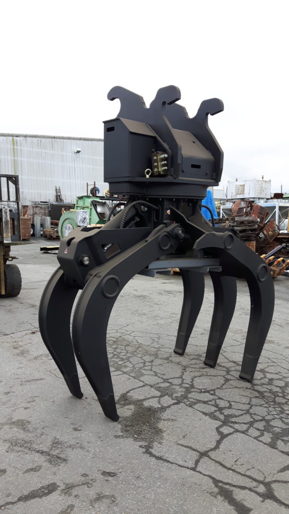 Power Grapple - Excavators and Wheel Loader Attachments