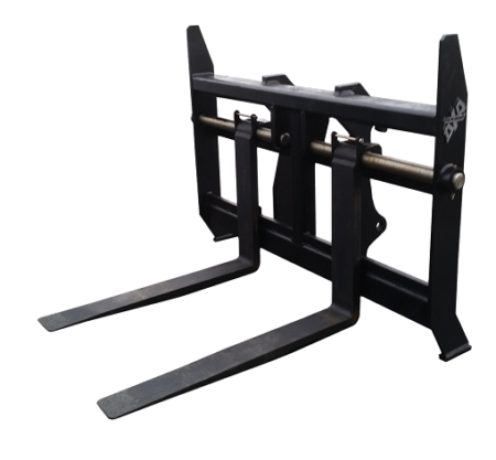 Pallet Fork Carriage - Excavators and Wheel Loader Attachments